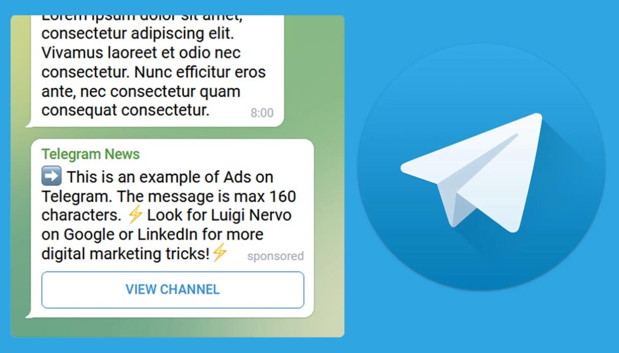 Telegram Ads: come pubblicizzare il canale e ottenere nuovi iscritti | Luigi Nervo